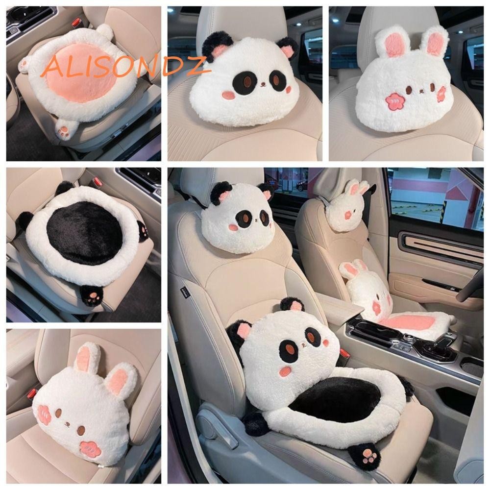 ALISONDZ Cartoon Plush Rabbit Lumbar Support, Plush Soft Rabbit Plush ...