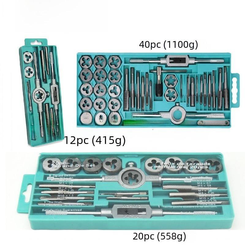discounted tapping toolkit: hand tapping wrenches and dies for various ...