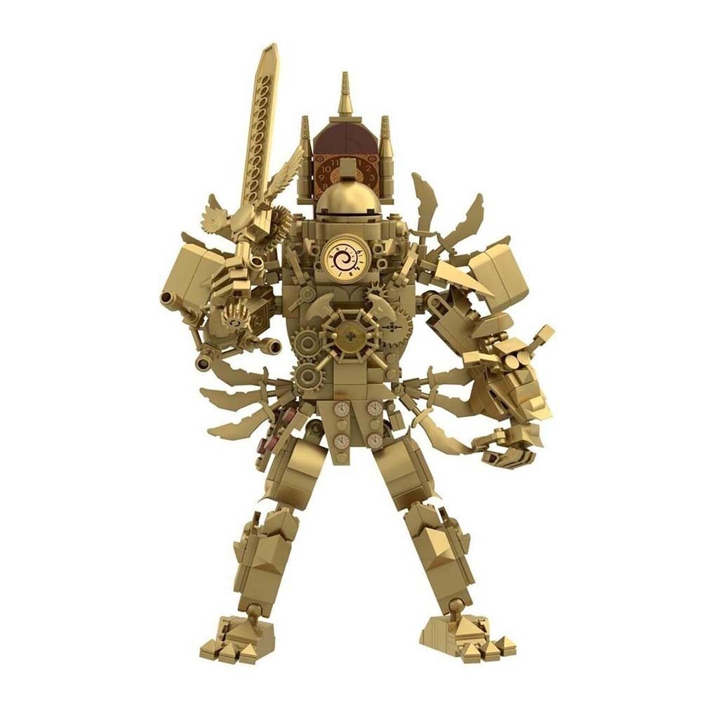 HOT NEW Golden Clockman Lego Skibidi Toilet Titan Toilet man VS Monitor ...