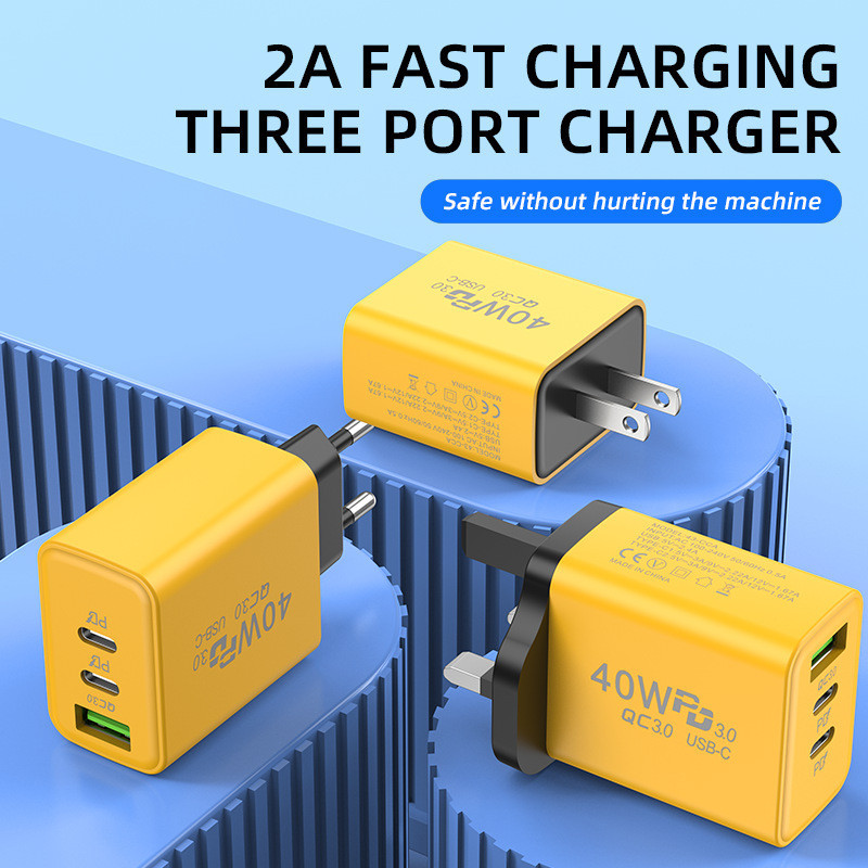 For Android Iphone mobile phone A + C fast charging European regulation ...