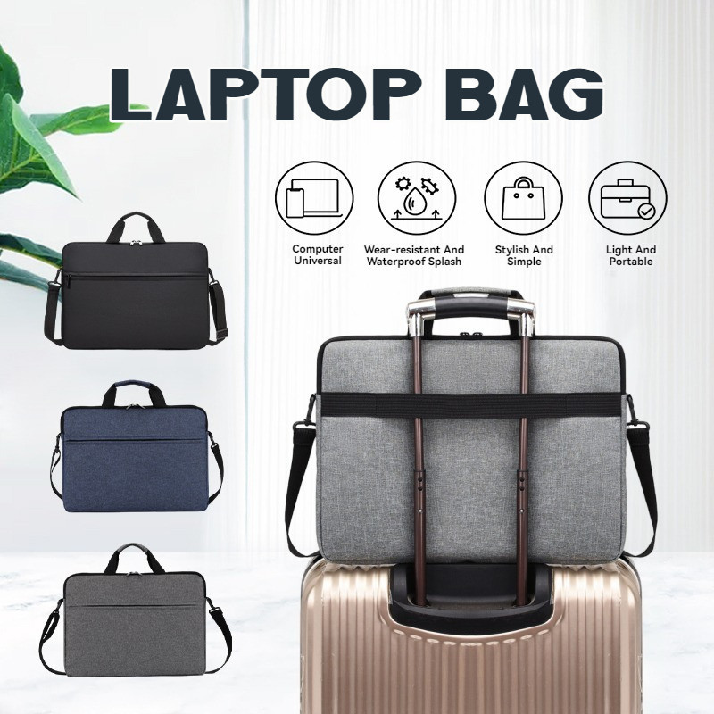 (13-15.6inch) Sling Hand Carry Laptop Bag Waterproof Computer Bag ...