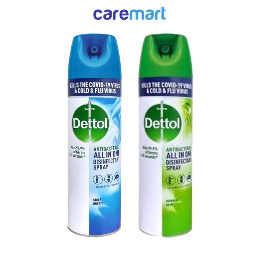 DETTOL DISINFECTANT SPRAY MORNING DEW | CRISP BREEZE 225ML | Shopee ...