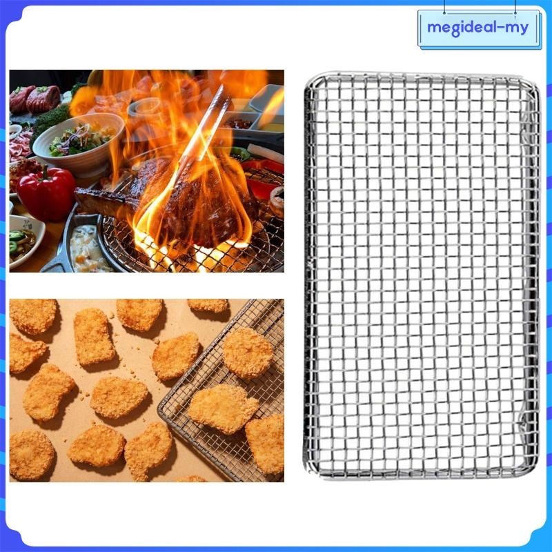 [MEGIDEALMY] Fried Food Oil Draining Rack Baking Rack Air Fryer Rack ...