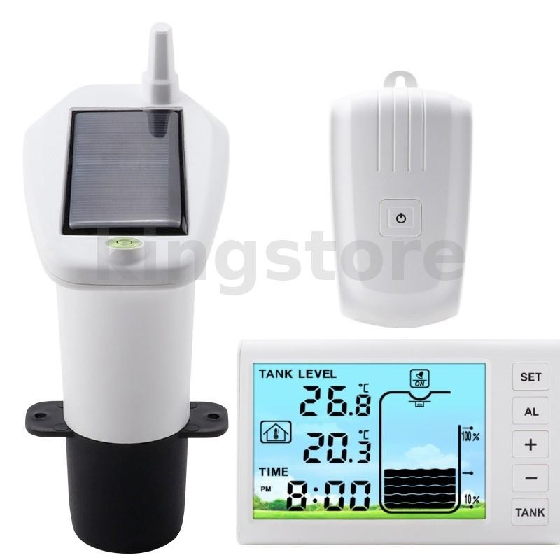 Ultrasonic Level Sensor Ultrasonic Water Tank Liquid Depth Level Meter ...