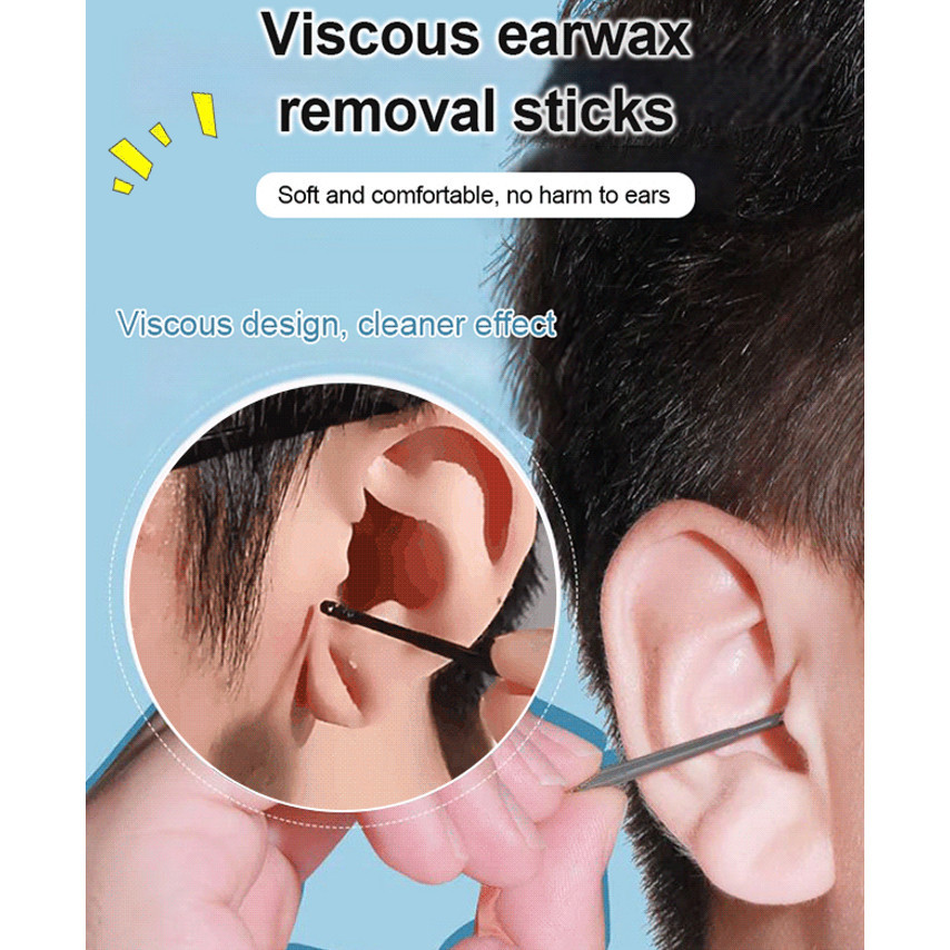 Disposable sticky ear stick ear and nose cleaning stick nose cleaning ...