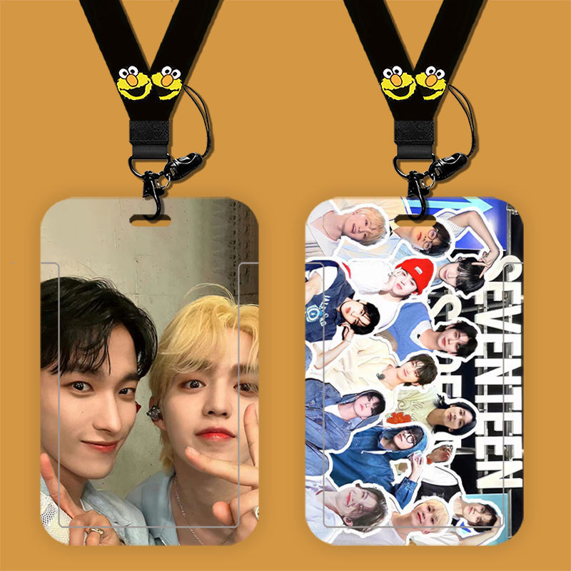 Student Card Holder seventeen Group Merchandise Food Card Campus Card ...