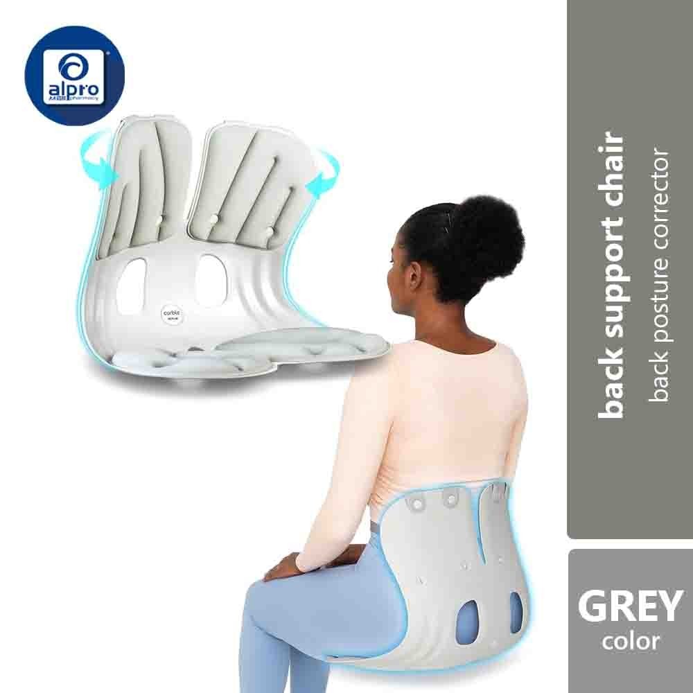 Curble Grand Comfort Sitting Posture Support 1s | Grey, Red, Black ...