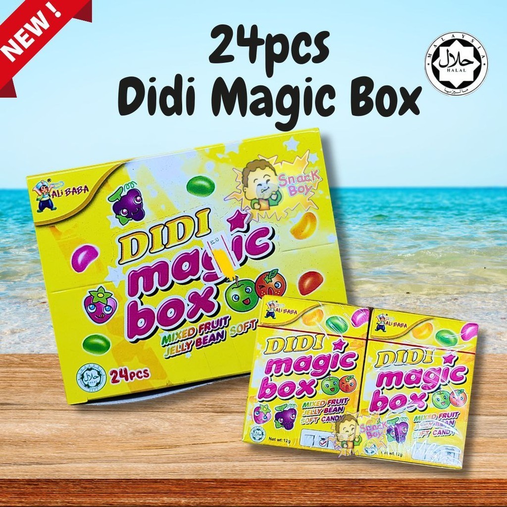 24pcs Didi Magic Box Jelly Bean candy (halal) | Shopee Malaysia