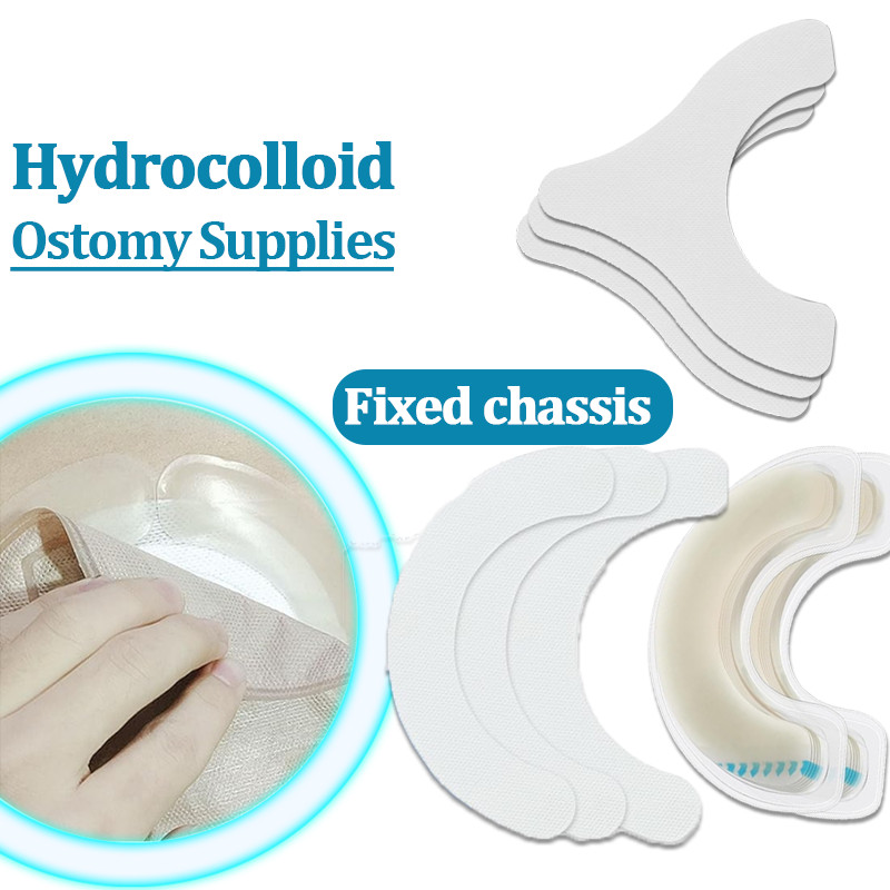 Ostomy Bag Flange Barrier Strips, 20/40 pcs Elastic Barrier Strips for ...