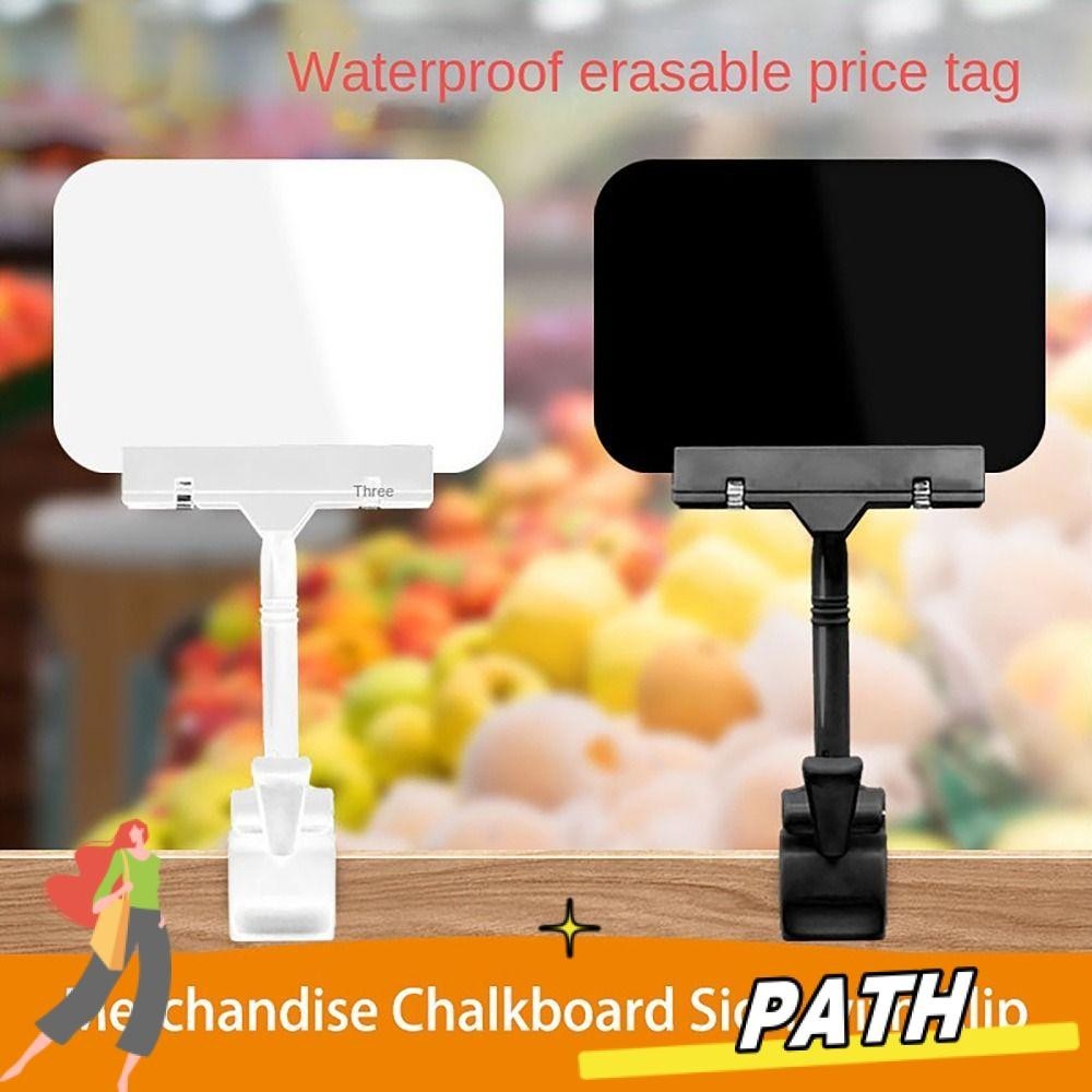 PA-HOME Chalkboard Price Tag, A4 A5 A6 Erasable Food Price Label ...