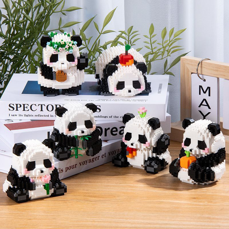 Bangkok Spot Lego Toys Building Blocks Panda Large Particles Brain Use ...