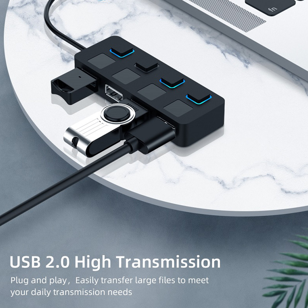 keepdreaming 2.0 HUB Multi USB Splitter 4 Ports Expander Multiple USB ...