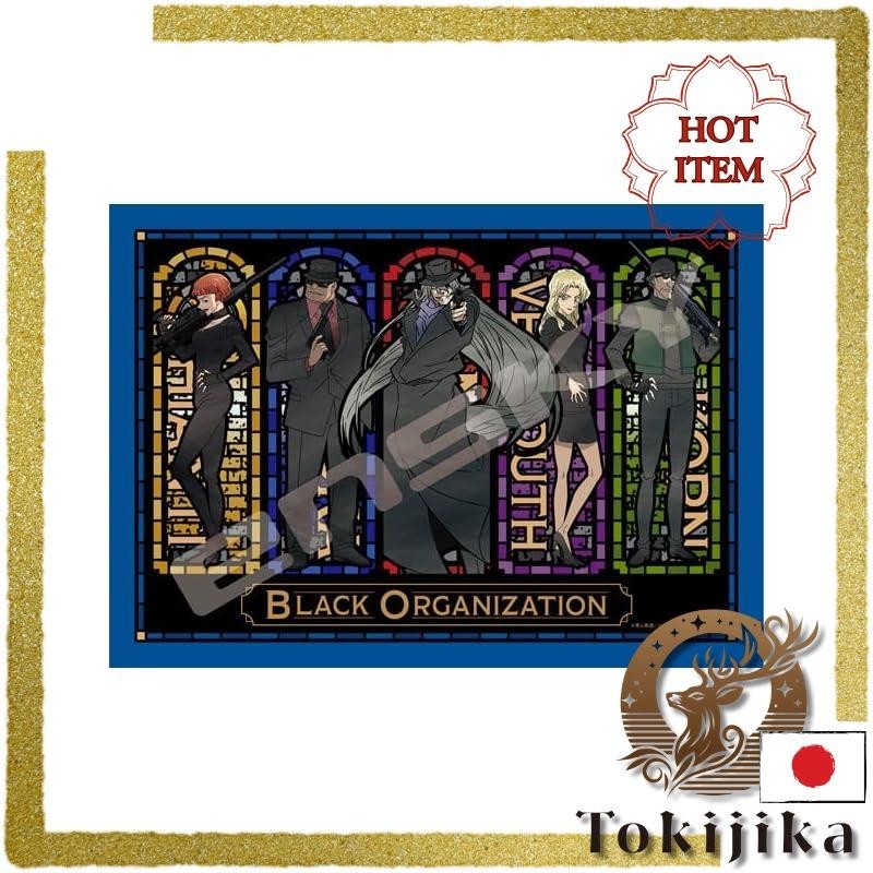 JAPAN Ensky Art Crystal Jigsaw Puzzle Detective Conan Stained Glass ...