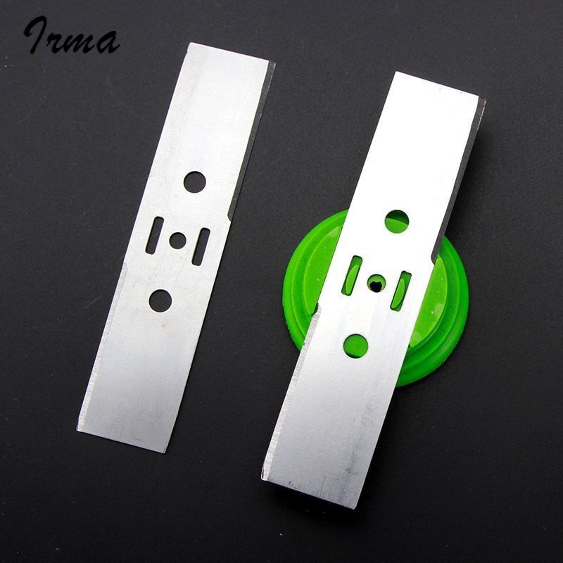 Lithium Mower Blade 20cm One-Word Thickened White Steel Alloy Blade ...