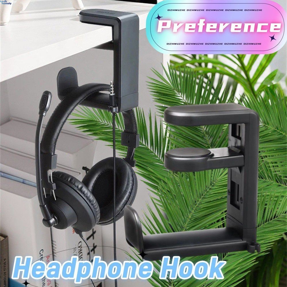 Hook Headphone Hook Rotating Adjustable Pc Gaming Headset Hook Under ...