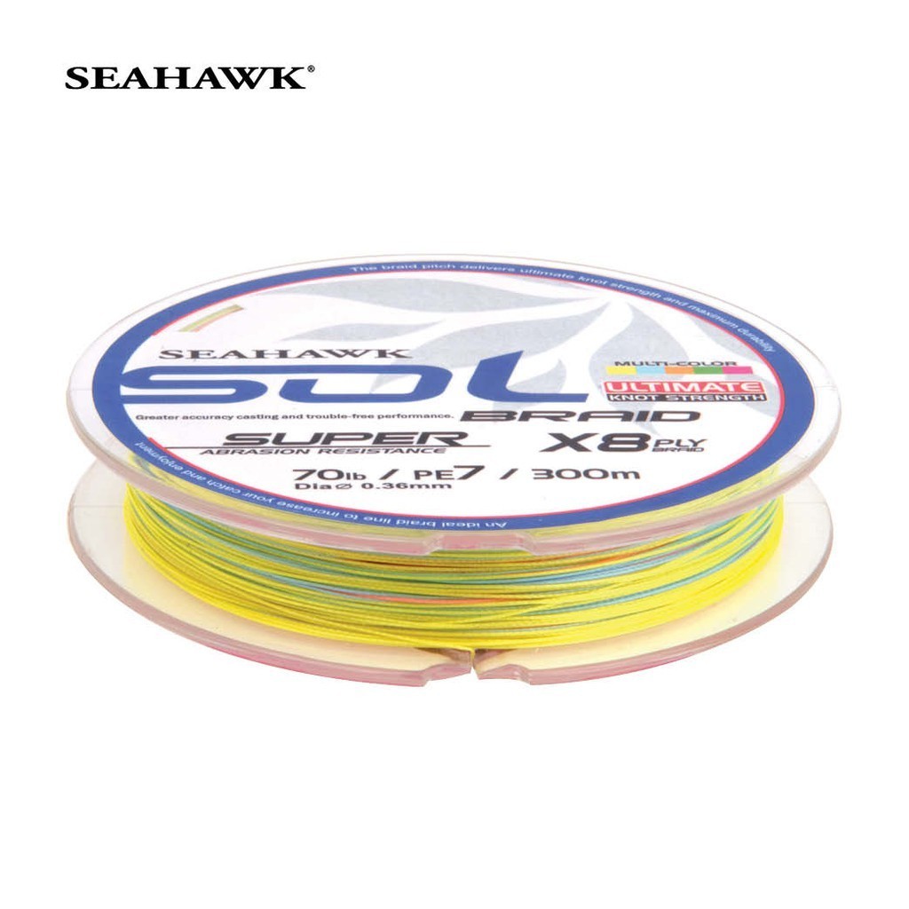 SEAHAWK SOL 8X BRAIDED - FISHING LINES | Shopee Malaysia