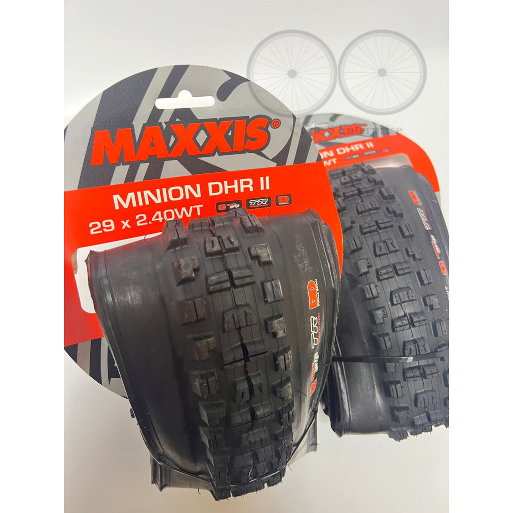 [Ready Stock]1 PCS Maxxis Tire 29x2.40 Minion DHR II [3CG/DD/TR] Foldable Mountain Bike Tire ...