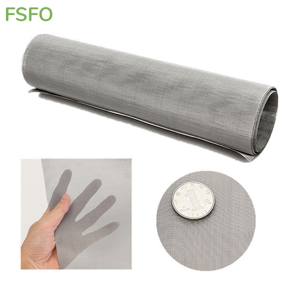 FSFO| SCREEN FILTER MESH STAINLESS STEEL 4-400 MESH 30x30CM FILTRATION ...