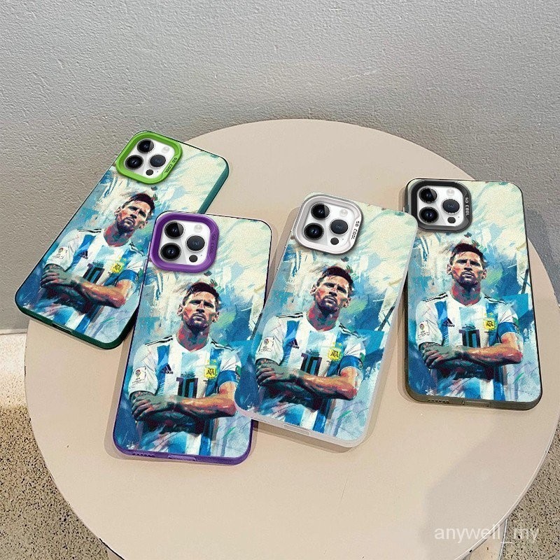 MESSI 10 Argentina football case for iPhone 15promax 14 pro max 13 12 ...