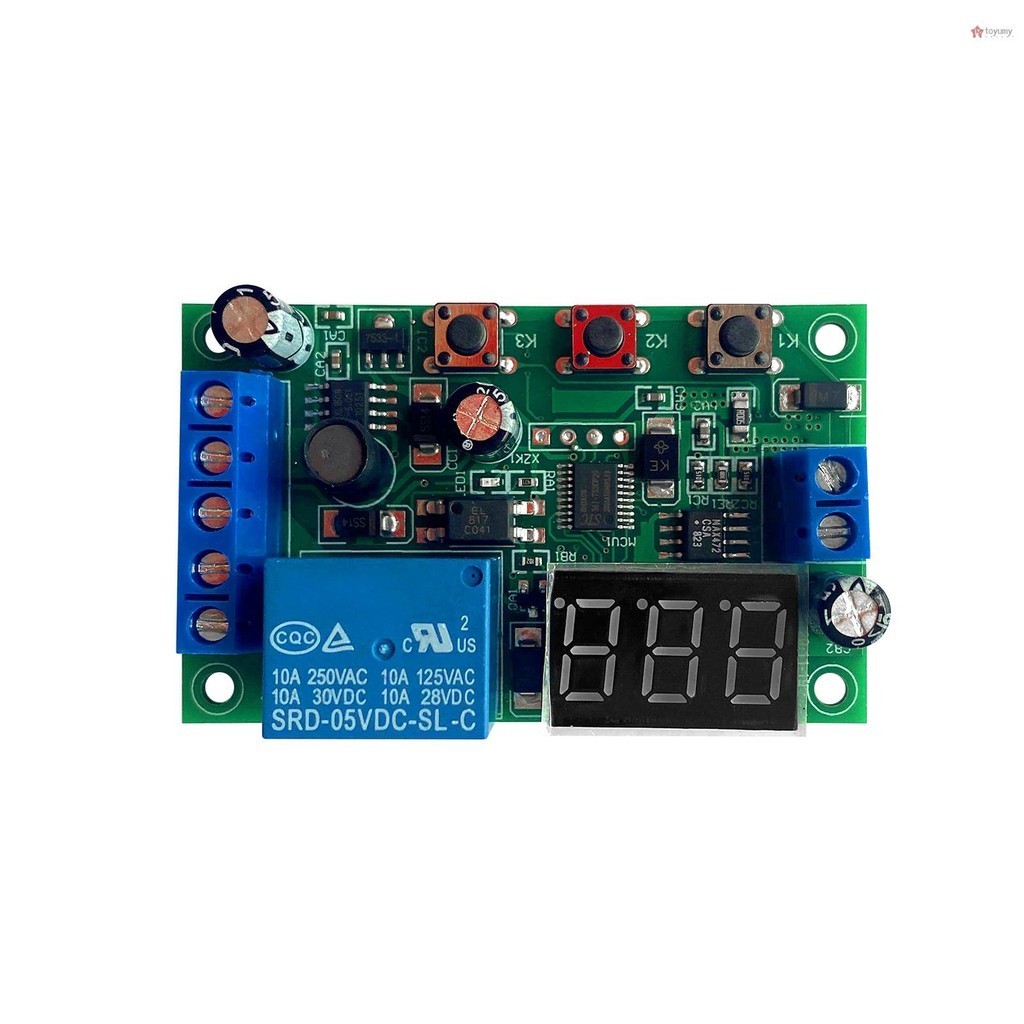12V 0-10A DC Current Detection Module Current Sensing Detecting Delay Relay Control | Shopee ...