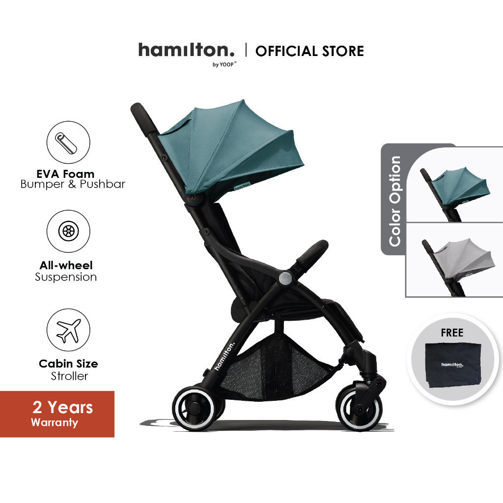 HAMILTON Stroller S1 Plus Series MagicFold | Shopee Malaysia