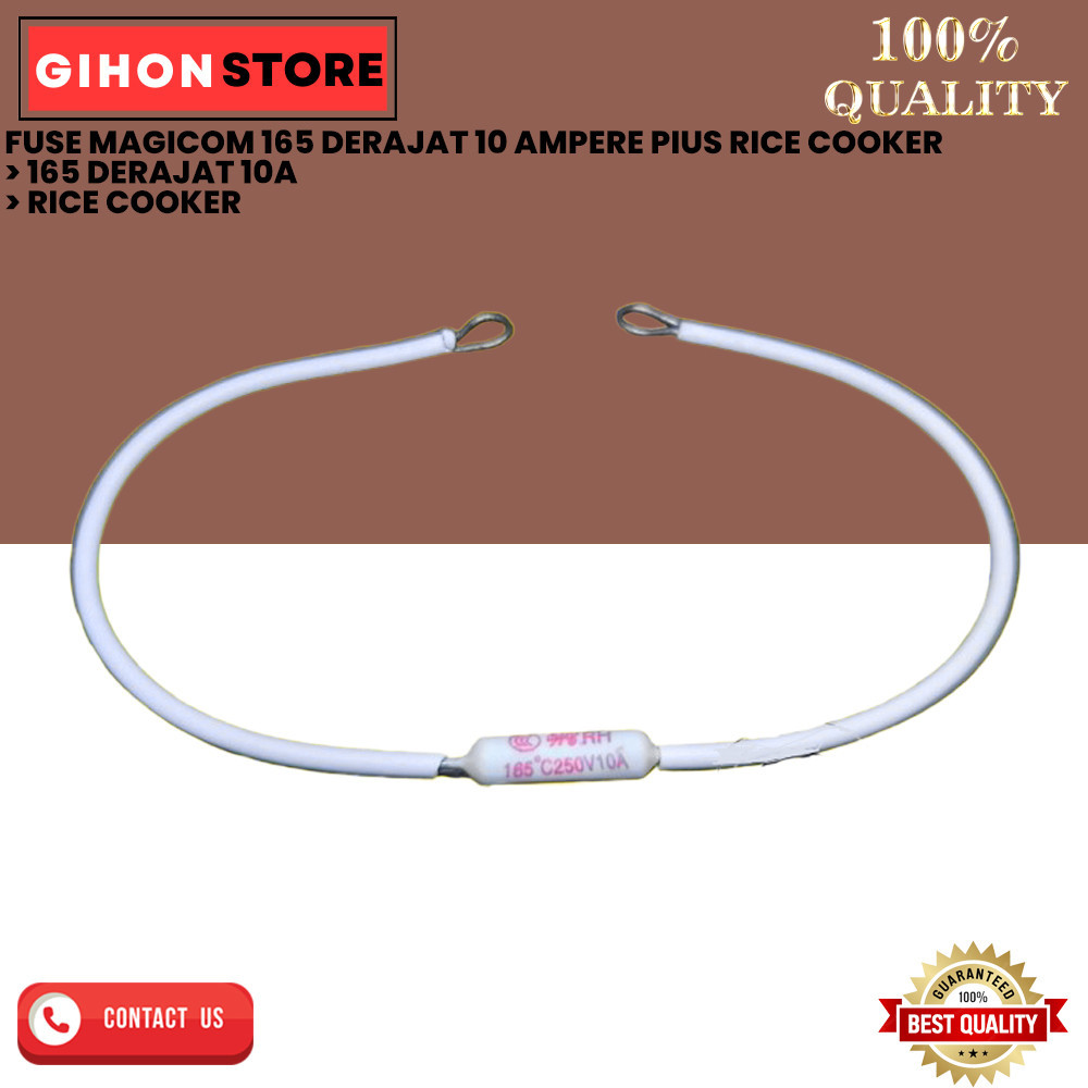 Fuse 165 Degree 10 AMPERE PIUS RICE COOKER | Shopee Malaysia