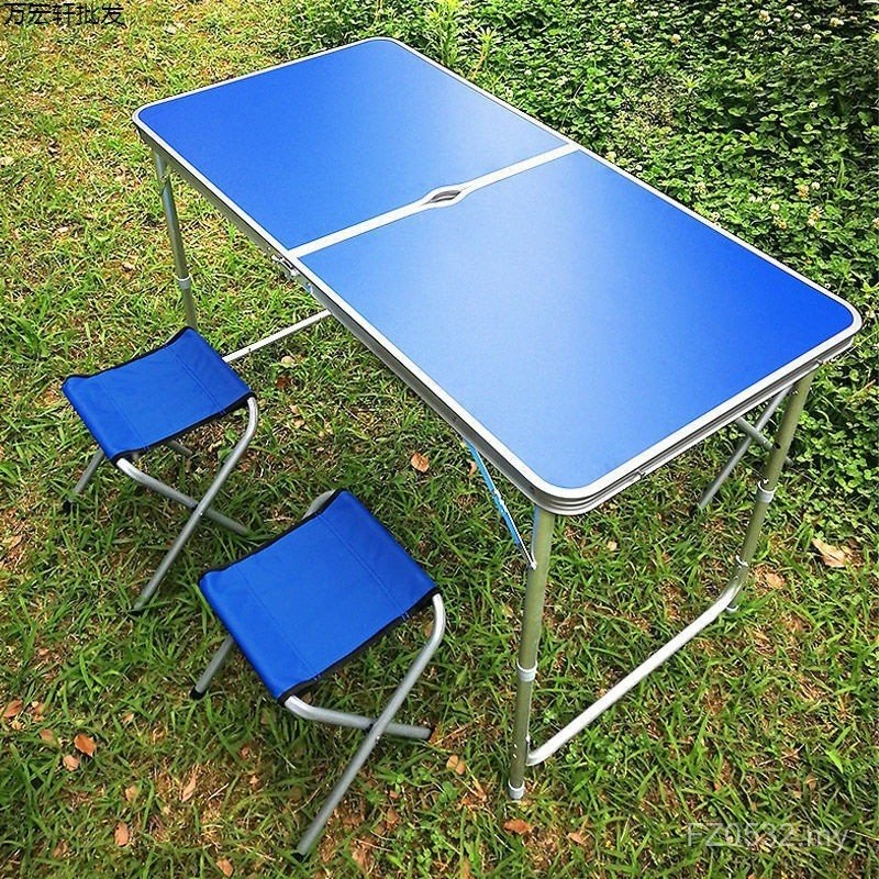 Push Table Stall Table Chair Dining Table Portable Folding Table ...