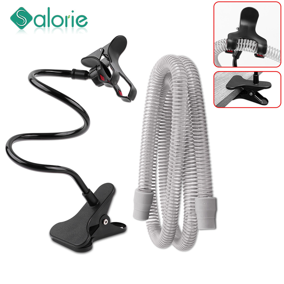 SALORIE CPAP Hose Holder Hanger Tube With C-shaped Clip 360° Rotation ...
