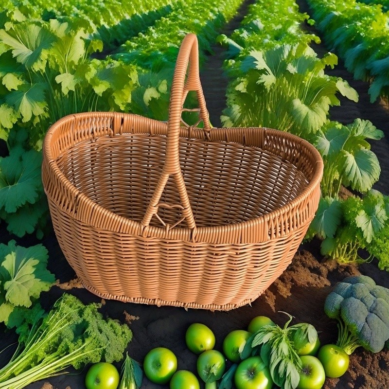 Rebar Skeleton Shopping Basket Fruit Basket Ingot Basket Outdoor ...