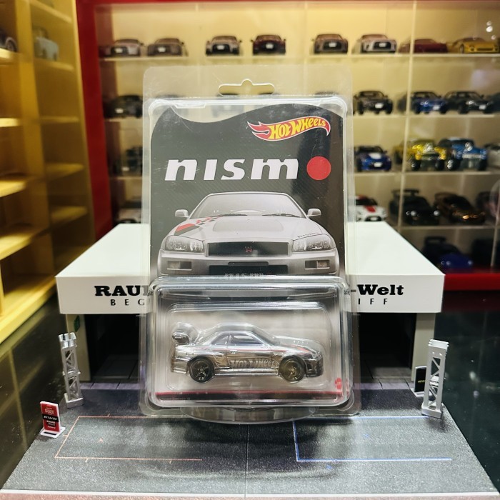 Hotwheels RLC 2022 Nissan Skyline GTR R34 (BNR34) Nismo Silver | Shopee ...