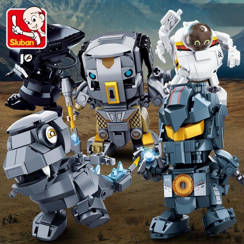 [96% Praise Rate] Fun Q Version Mini Gundam Mecha Robot Godzilla Model ...