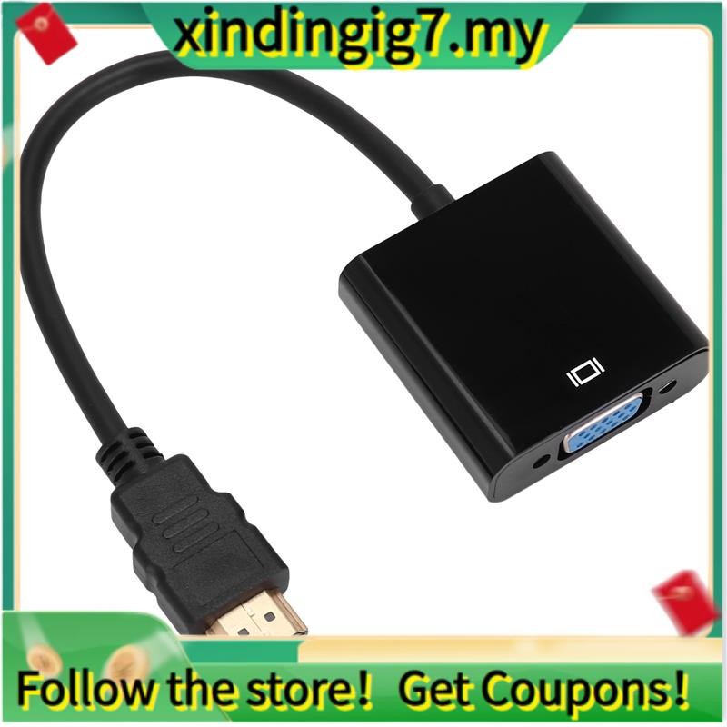 【IN STOCK】 To VGA Male To VGA RGB Female Video Converter Adapter Male ...