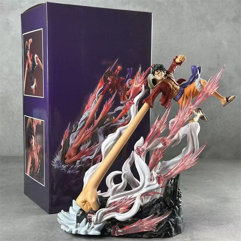 ..One Piece GK Machine Gun Luffy Long Hand Combat Form Judicial Island ...