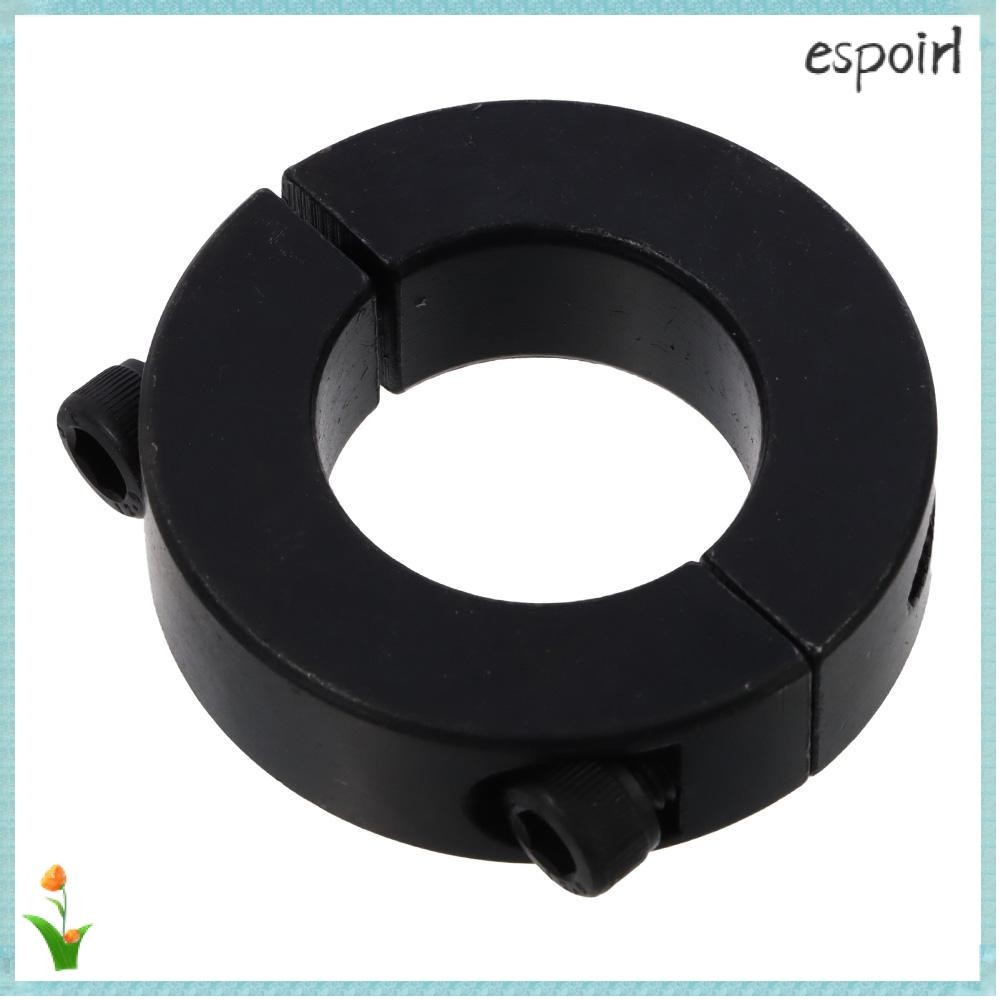 ESPOIR Double Split Clamping Collar, Black Carbon Steel Shaft Collars ...