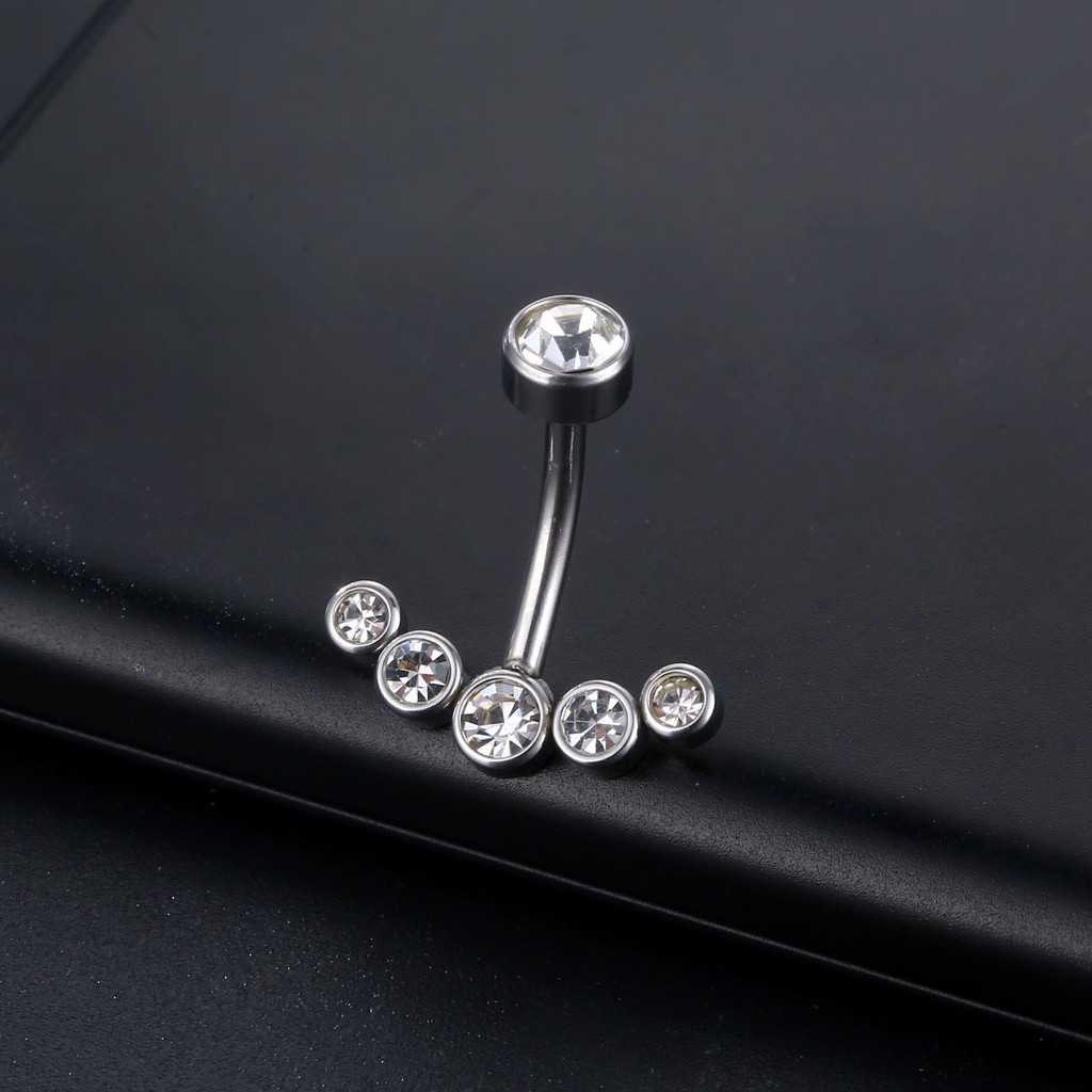 Direct Supply Puncture Jewelry Fashion Titanium Steel Belly Button Ring ...