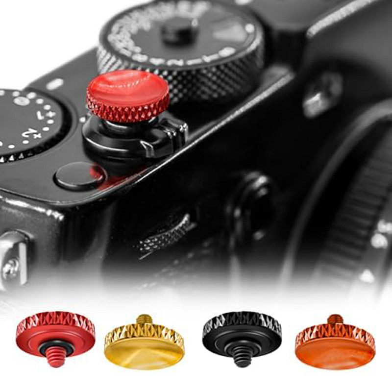 Foji Camera Shutter Button XT5/XT4/XT3 X100V Pure Copper Button Cap ...
