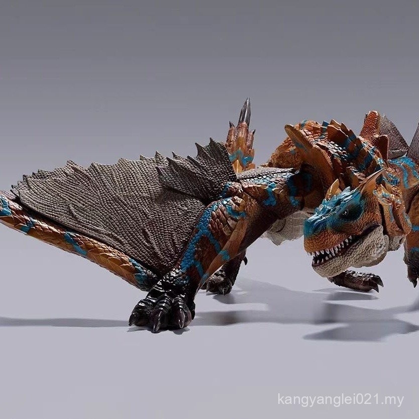 Bandai Genuine SHM Monster Hunter Dragon TIGREX Rise Icefield Monster ...