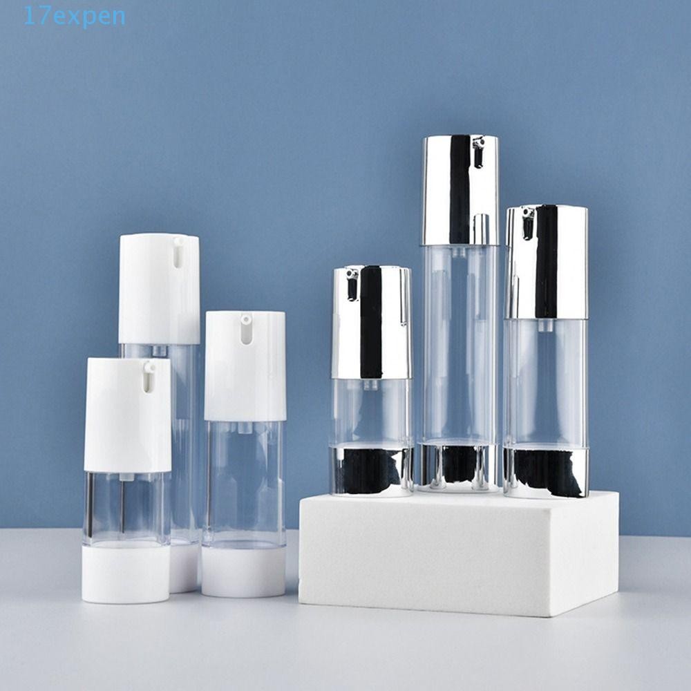 EXPEN Vacuum Lotion Bottle Transparent Mini Portable Cream Dispenser ...