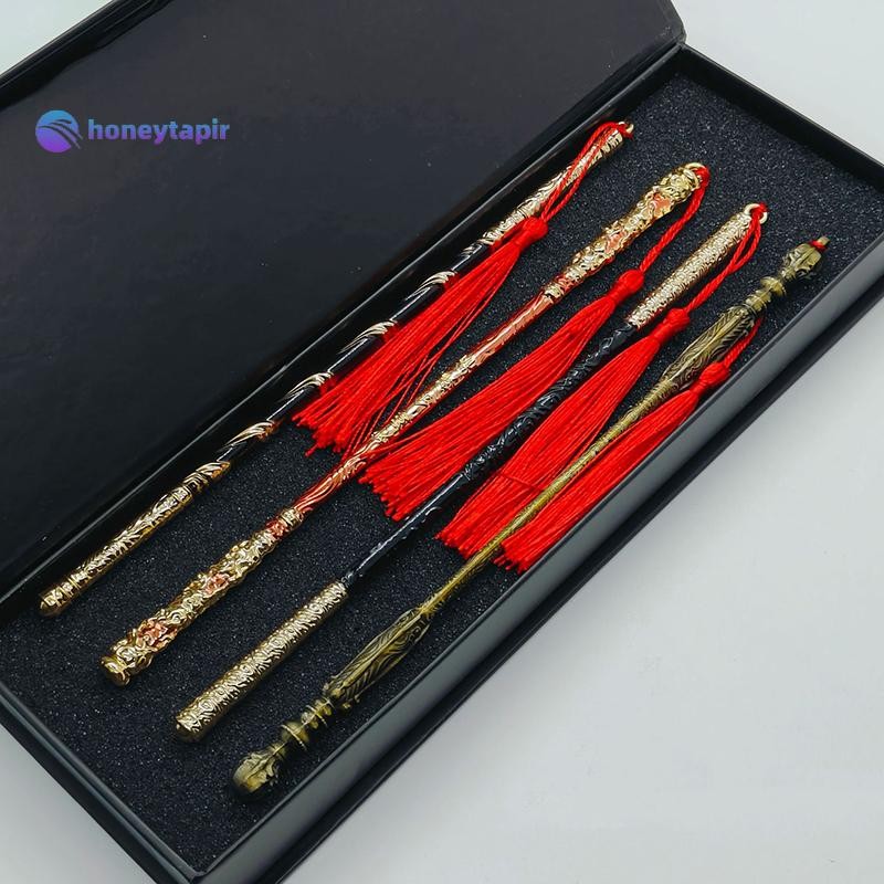 honeytapir 22CM Black Myth Wukong Game Peripheral All-metal Handicraft Monkey King Ruyi Golden ...