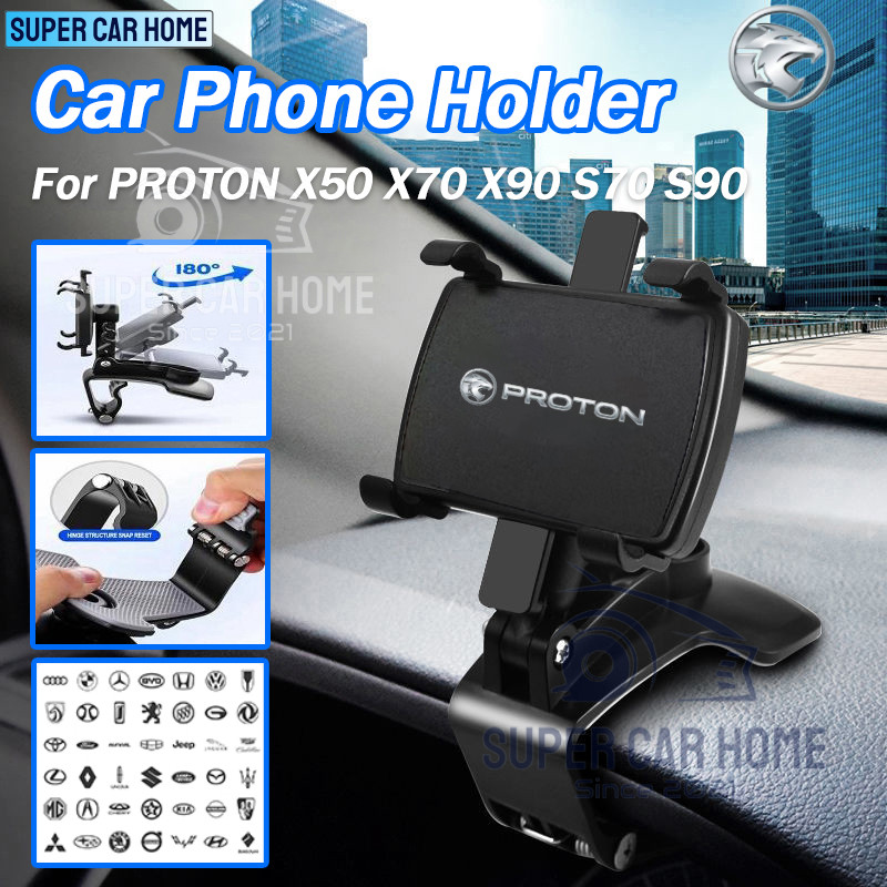 PROTON X50 X70 X90 S70 S90 Car Phone Holder Multifunctional Fixed Car ...