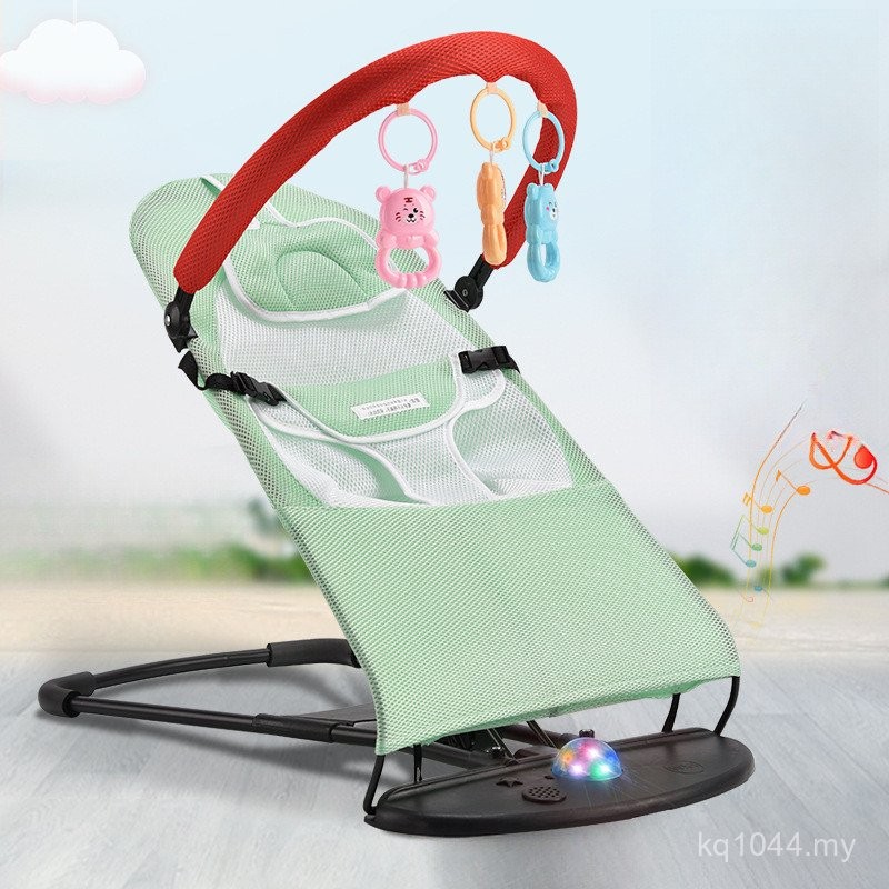 Children Soothing Coaxing Sleeping Rocking Chair Newborn Reclining ...