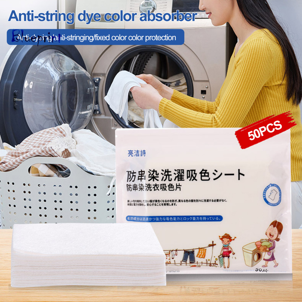 [Ready stock] Color Laundry Sheet Color Grasper Sheet 50pcs Color ...