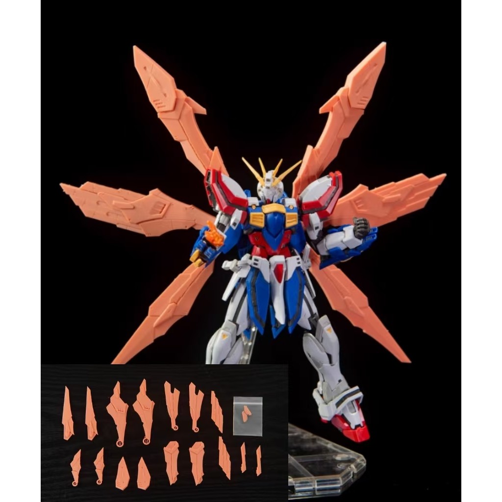 PHOENIX A-29 Backpack Parts compatible with RG 1/144 GOD Replacement 3D ...