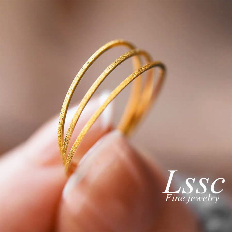 Cincin Perempuan Temperature Discoloration Scrub Ring for Woman ...