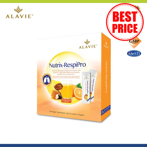 Nutrix-RespiPro 15s by ALAVIE: Tiger Milk Mushroom, Lalmin, Propolis ...