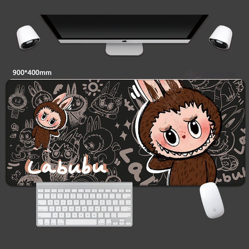 Idol Same Style labubu Mouse Pad Oversized Anime Cartoon Boys Girls ...