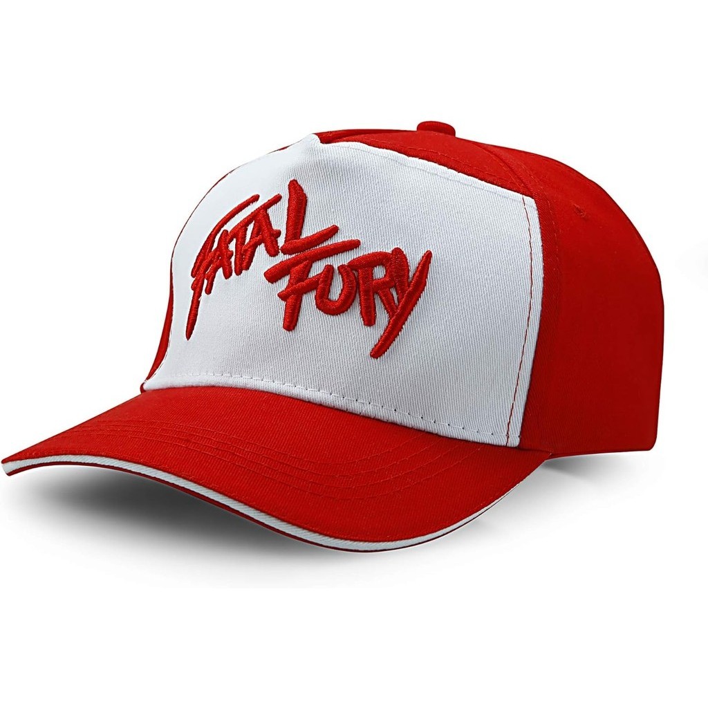 Terry Bogard Cap Adjustable Fatal Fury Embroidered & Braid The King of ...