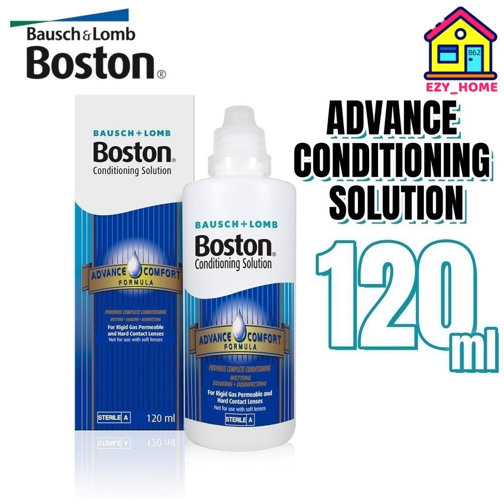 (120ml) Bausch & Lomb Boston Advance Conditioning Solution FOR RGP ...