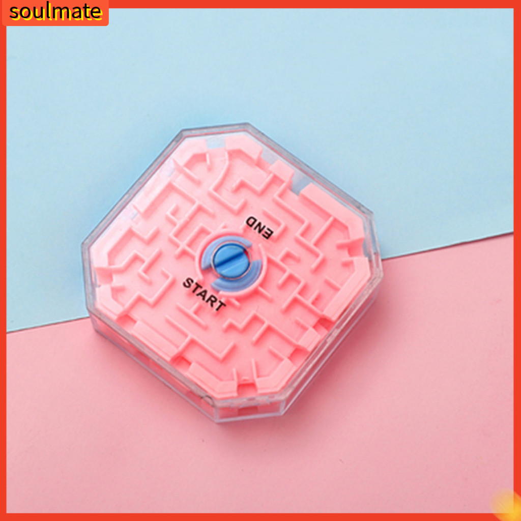 soulmate| Maze Toy Classic Transparent Visible Portable 3D Gravity ... soulmate| Maze Toy Classic Transparent Visible Portable 3D Gravity ...
