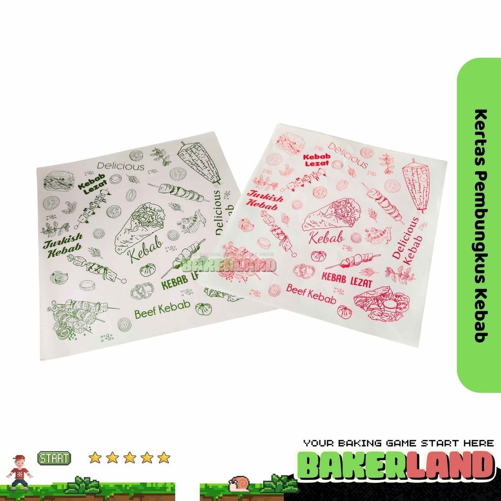 Kebab Paper / Kebab Packaging / Kebab Wrapping Paper / Kebab Container ...